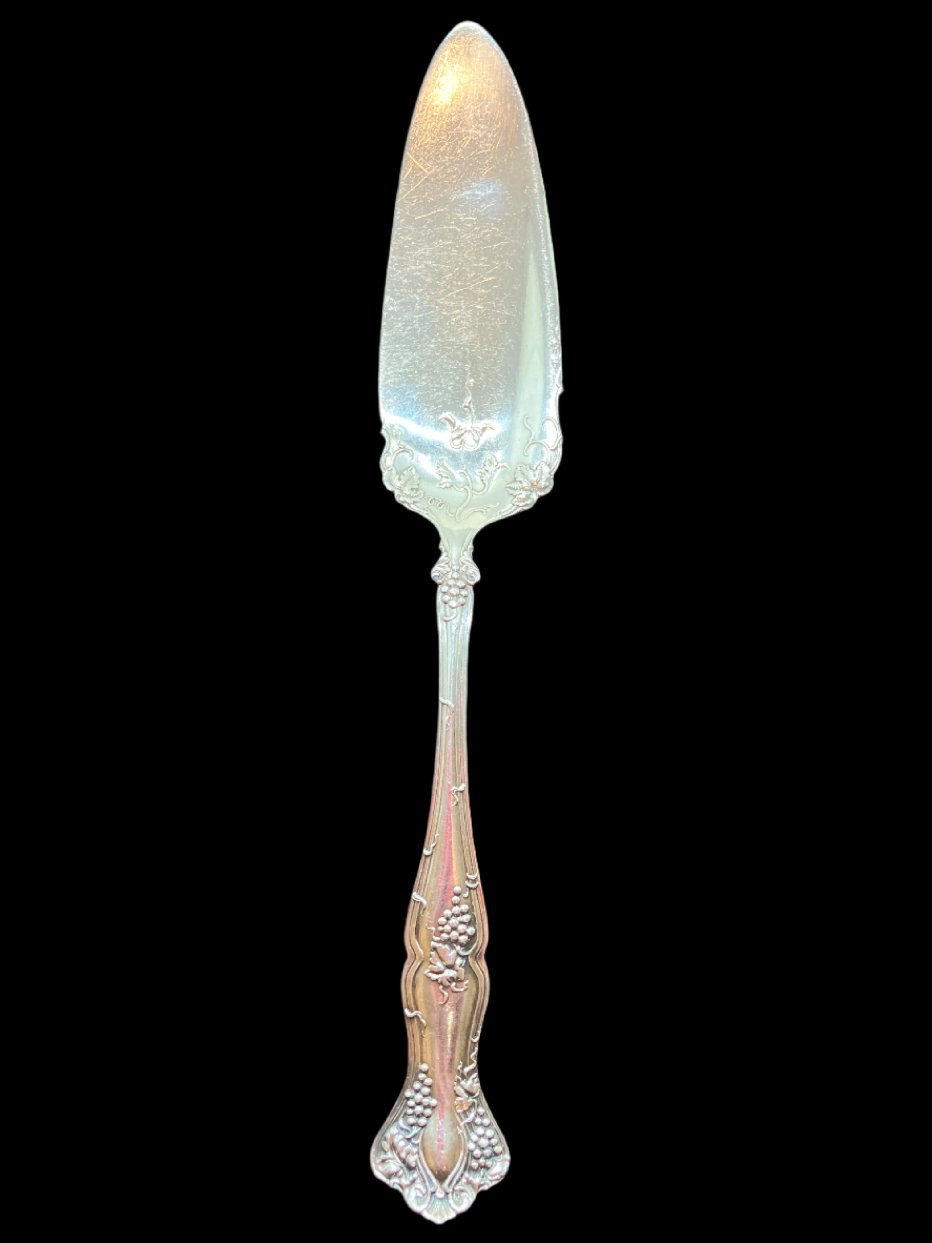 Antique 1904 Silver plate Pastry/Jelly Server - Grape Pattern ...